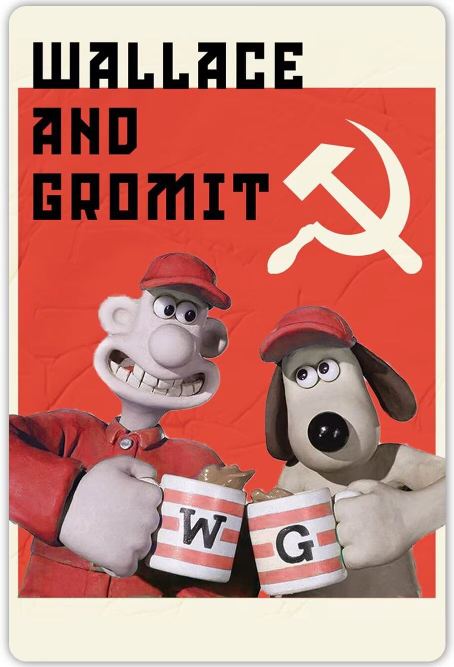 Wallace & Gromit Movie Diamond Art Kit with Tools - 5D Full Drill Round ...