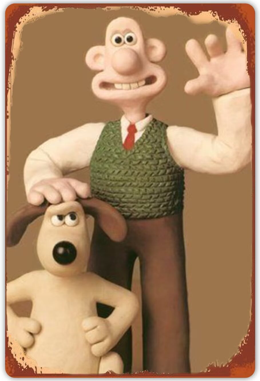 Wallace & Gromit Movie Diamond Painting Kits For Adults Funny Dog Round ...