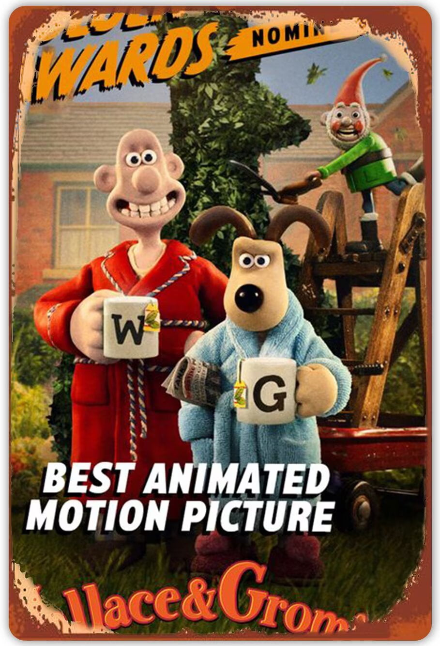 Wallace & Gromit Poster 5D Diamond Art Kit for Adults - Full Drill ...