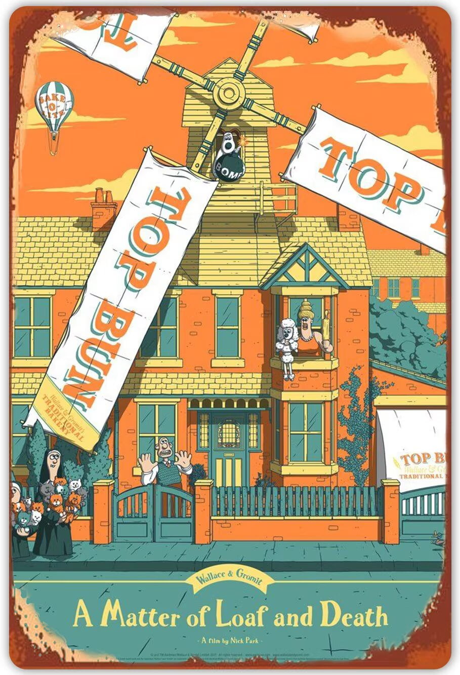 Wallace & Gromit Theme Diamond Art Kits for Adults,DIY 5D Diamond ...