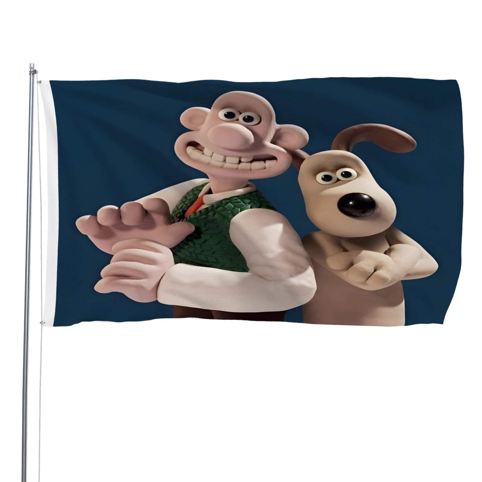 Wallace & Gromit Vengeance Most Fowl flag perfect for outdoor ...