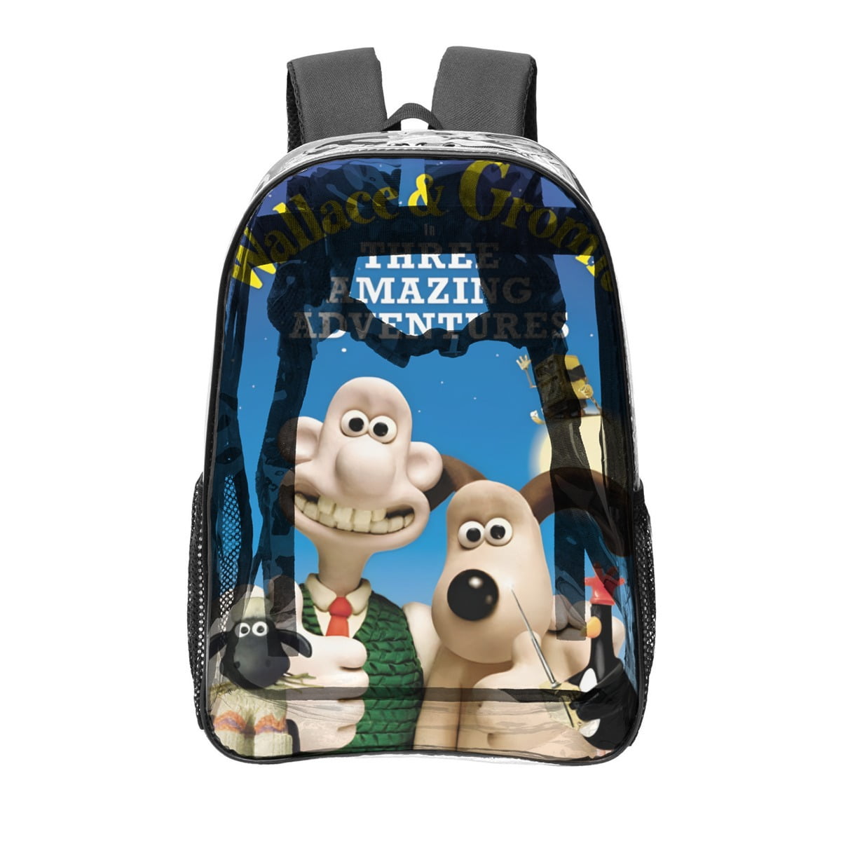 Wallace & Gromit Vengeance Most Fowl Transparent Backpack - Guard Dog ...