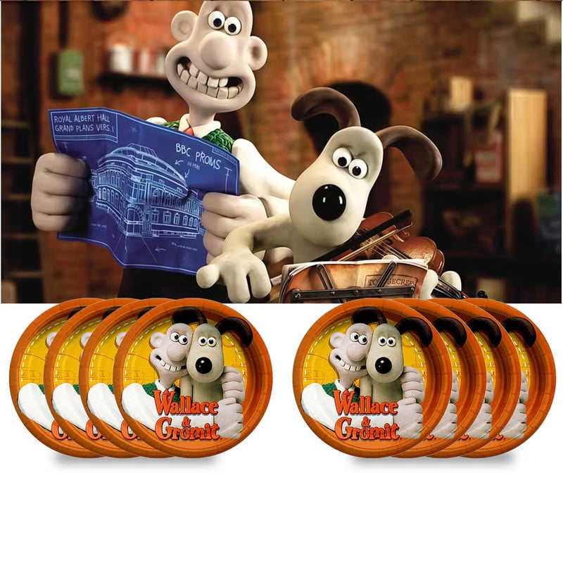 Wallace and Gromit Birthday Party Supplies Balloons Paper Plates ...