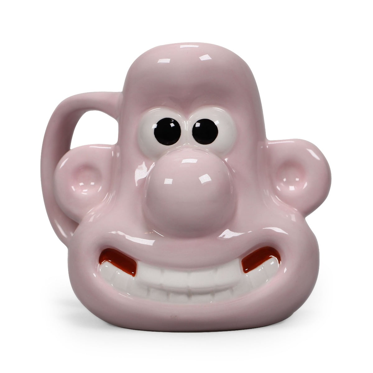 Wallace and Gromit - Wallace Head Shaped Ceramic Coffee Mug, Tall Cup ...