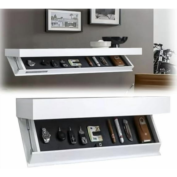 Wallboard with Secret Compartment, Magicflap Designer Shelf with Secret ...
