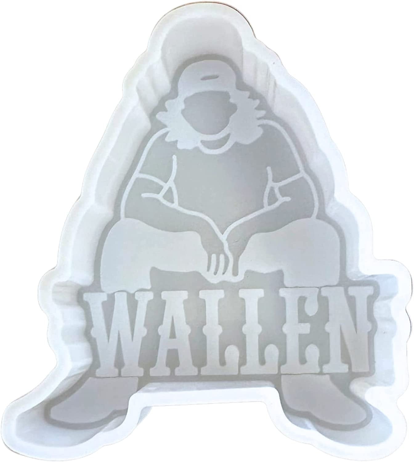 Wallen Country Music Singer Car Freshie Silicone Mold 4 x 3.5 inch ...