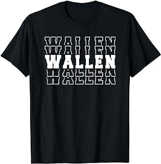 Wallen Family Member Last Name Wallen T-Shirt - Walmart.com
