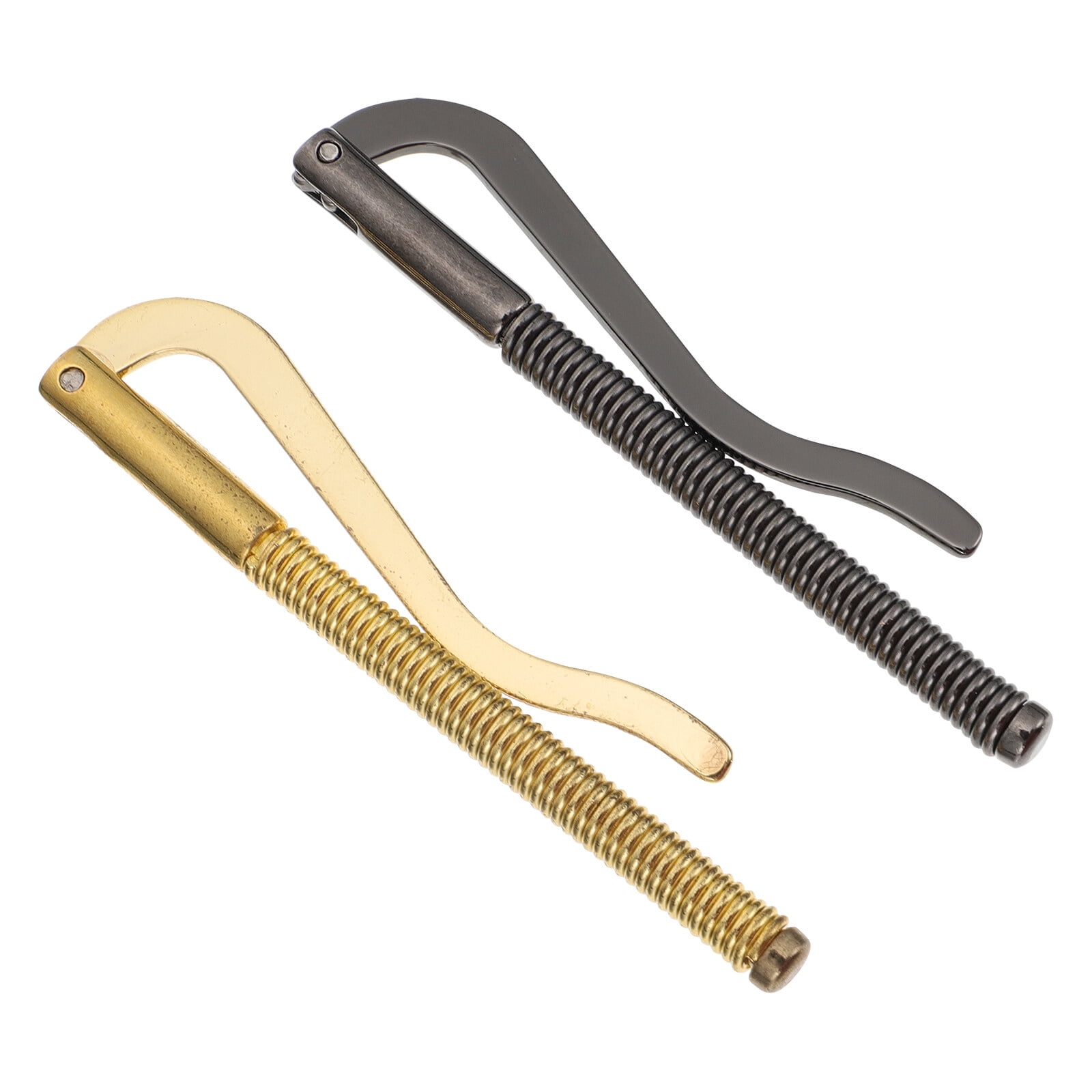 Wallet 2 Pcs Spring Money Clip Bifold Purse Clamp Men's Wallets Purses ...