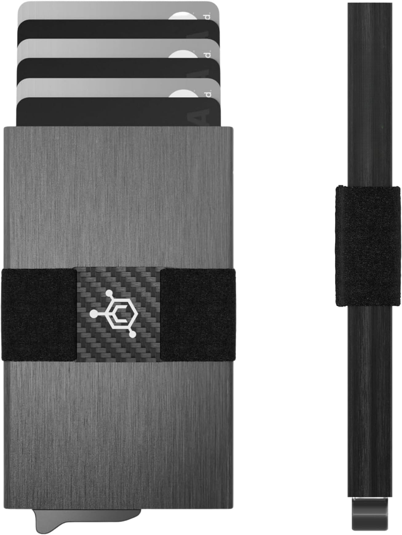 Wallet - Automatic Wallet, RFID Blocking, Pop Up Mens Minimalist Metal ...