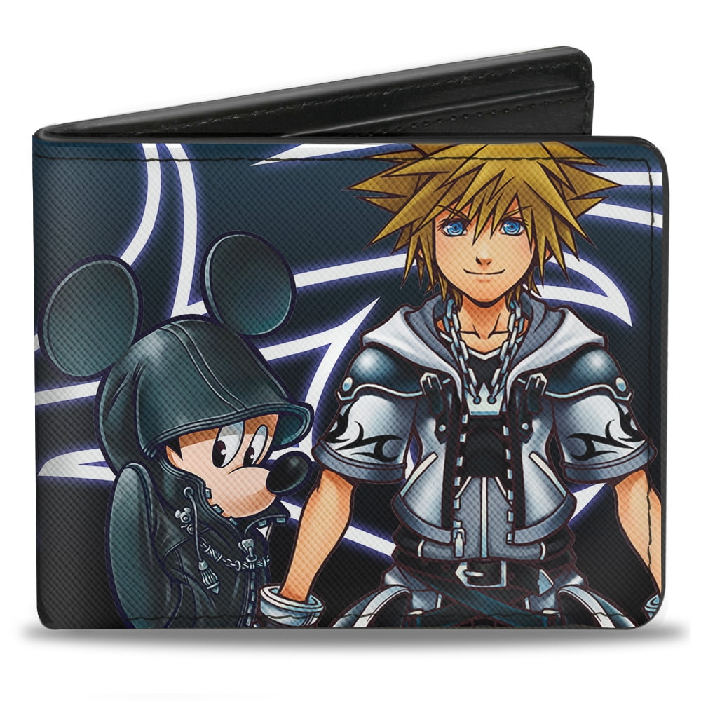 Disney Wallet, Bifold, Kingdom Hearts II Organization 13 Mickey Final ...