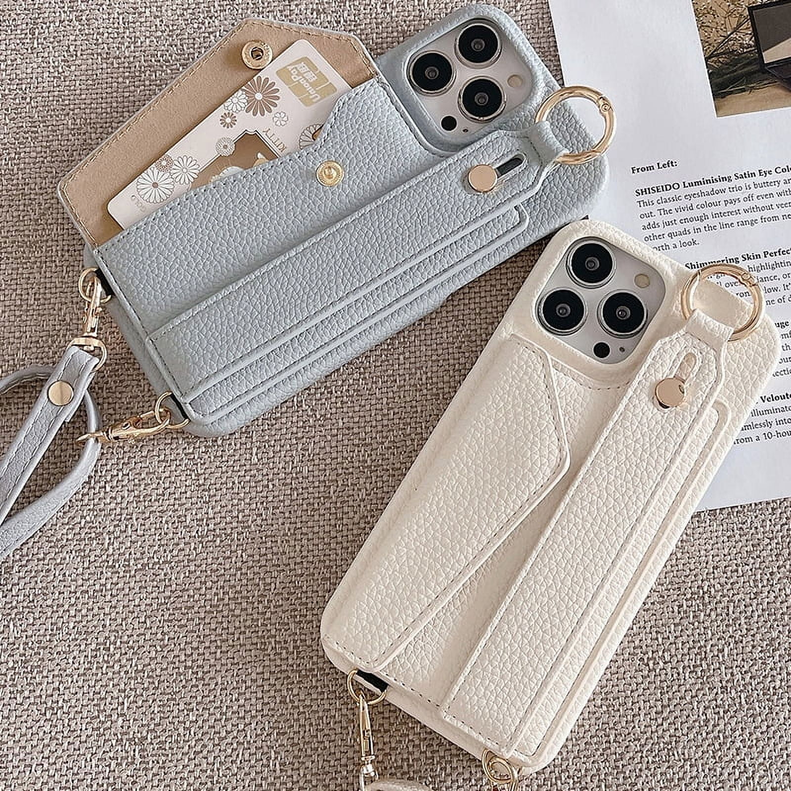 Wallet Card Holder Cover Crossbody Neckband Lanyard Wristband Wallet ...