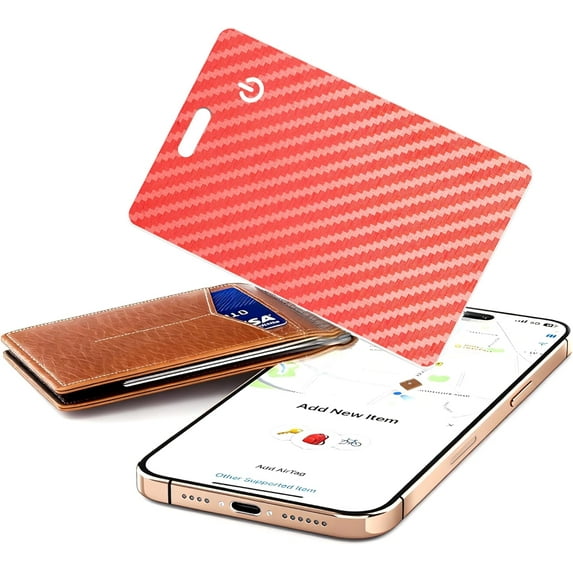 Wallet Card with Find My (iOS Only) Air Tags Wallet Finder IP68 GPS ...