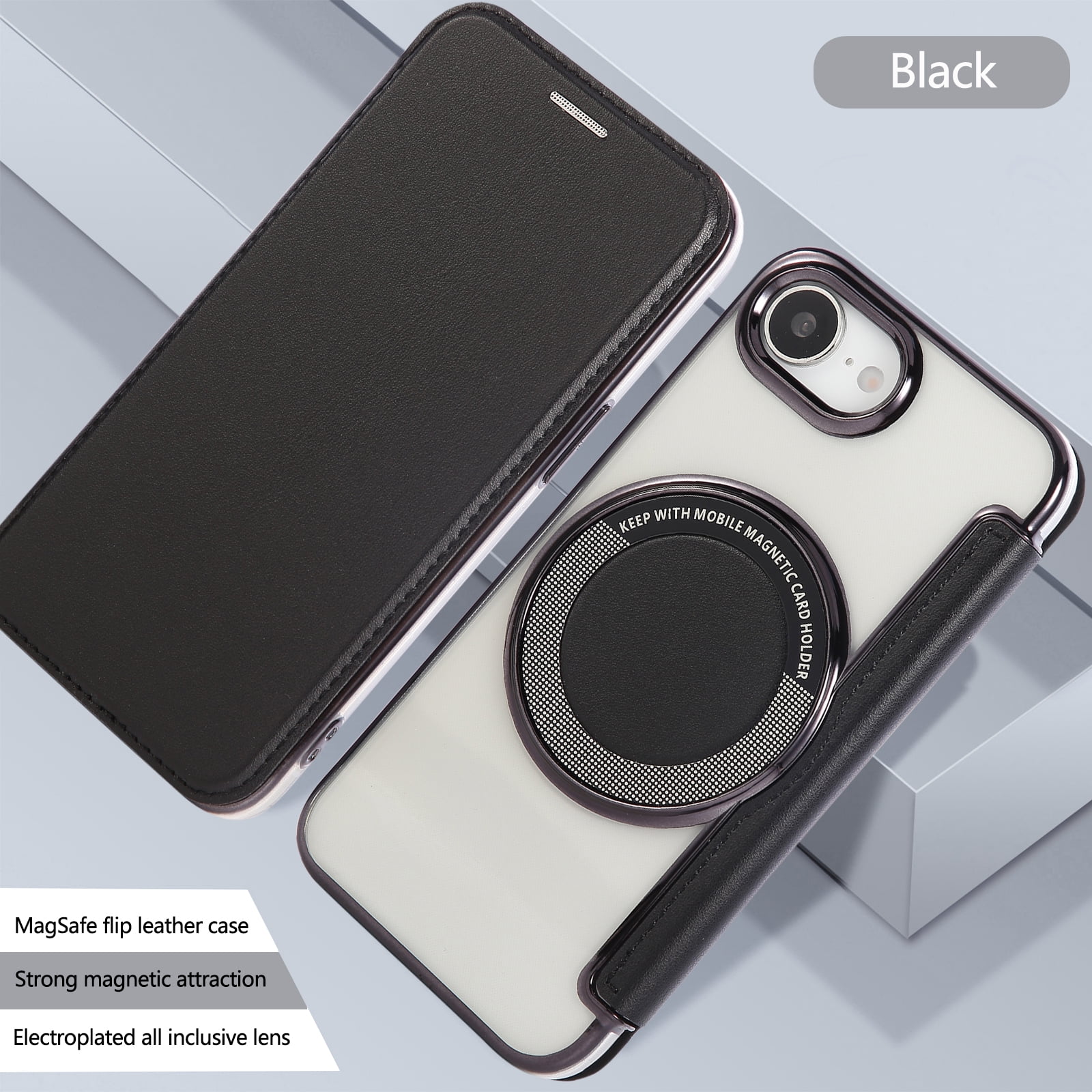 Wallet Cas for Apple iPhone 17e 16e, RFID Blocking Cards Holder Protective Anti-Scratch ...