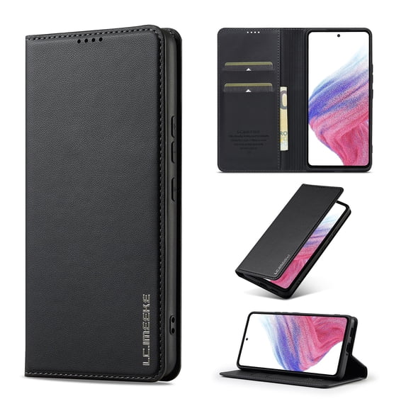 Wallet Case for Google Pixel 7, Classic Shockproof PU Leather Magnetic ...