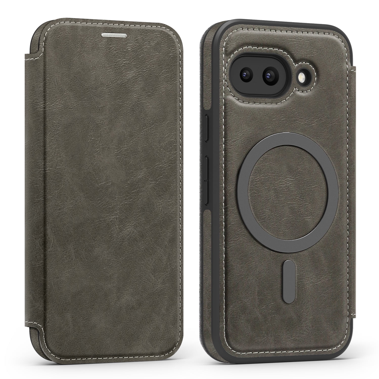 Wallet Case for Google Pixel 9A, Magnetic Flip Kickstand Compatible ...