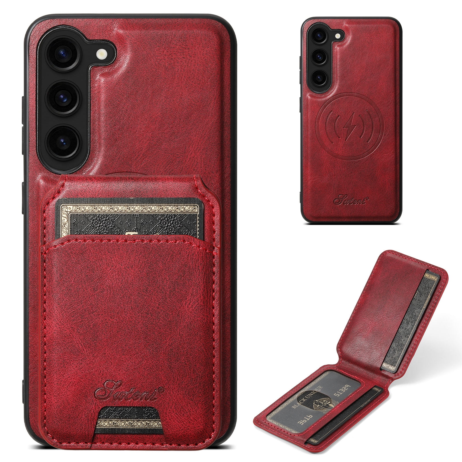 Wallet Case for Samsung Galaxy S24, Compatible with MagSafe Magnetic ...