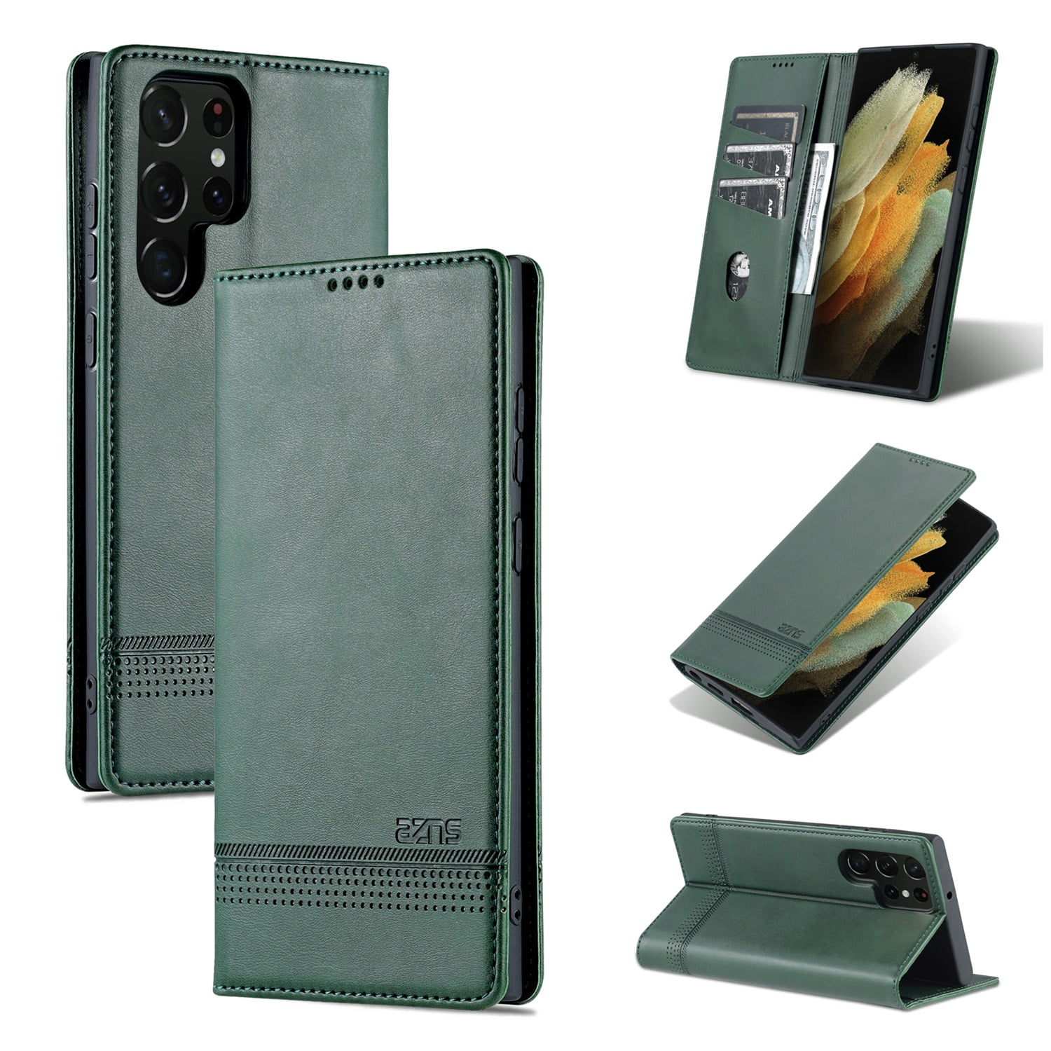 Wallet Case for Samsung Galaxy S24 Ultra,RFID Blocking Credit Card ...
