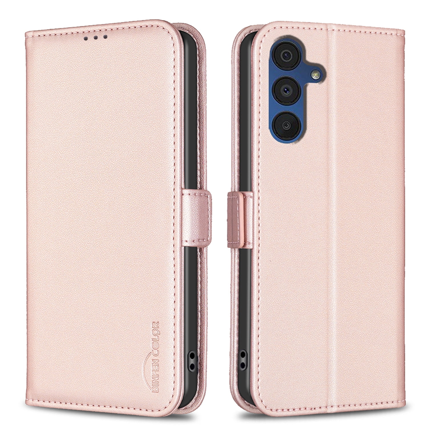 Wallet Case for Samsung Galaxy S25, Magnetic PU Leather Kickstand Flip ...