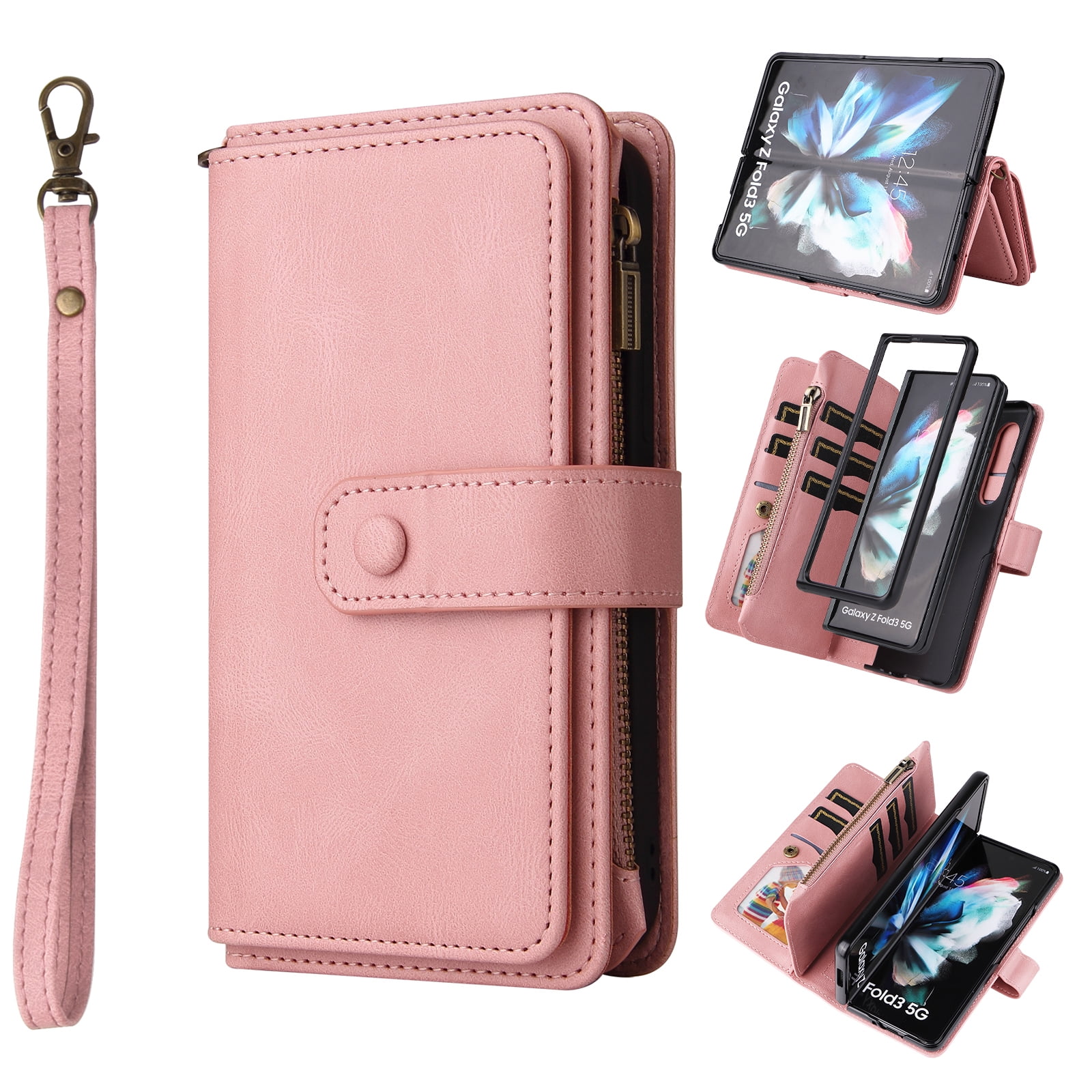 Wallet Case for Samsung Galaxy Z Fold4 5G 2022, Allytech PU Leather ...