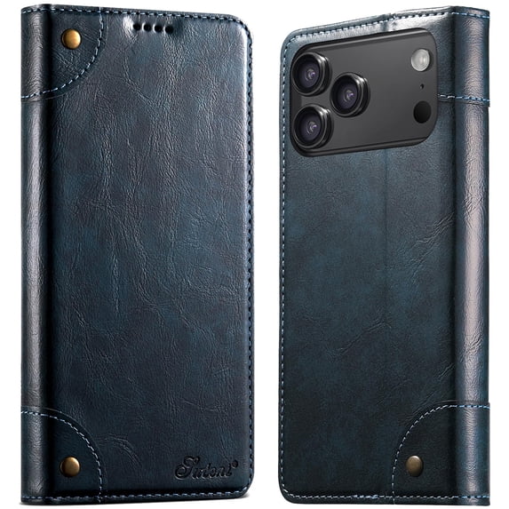 Wallet Case for iPhone 17 Pro Max with Card Holder, Magnetic Kickstand ...