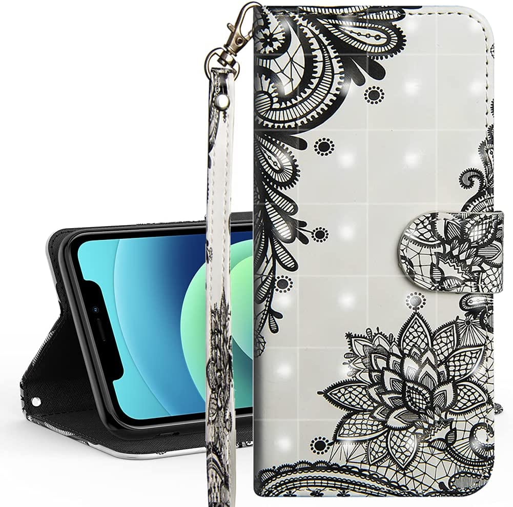 Wallet Case for iPhone 15 Plus Case Leather with Card Holder and Wrist ...