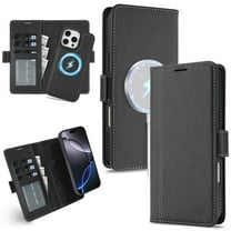 CaseMe Wallet Case for iPhone 16 Compatible with Magsafe, 2-in-1 PU ...