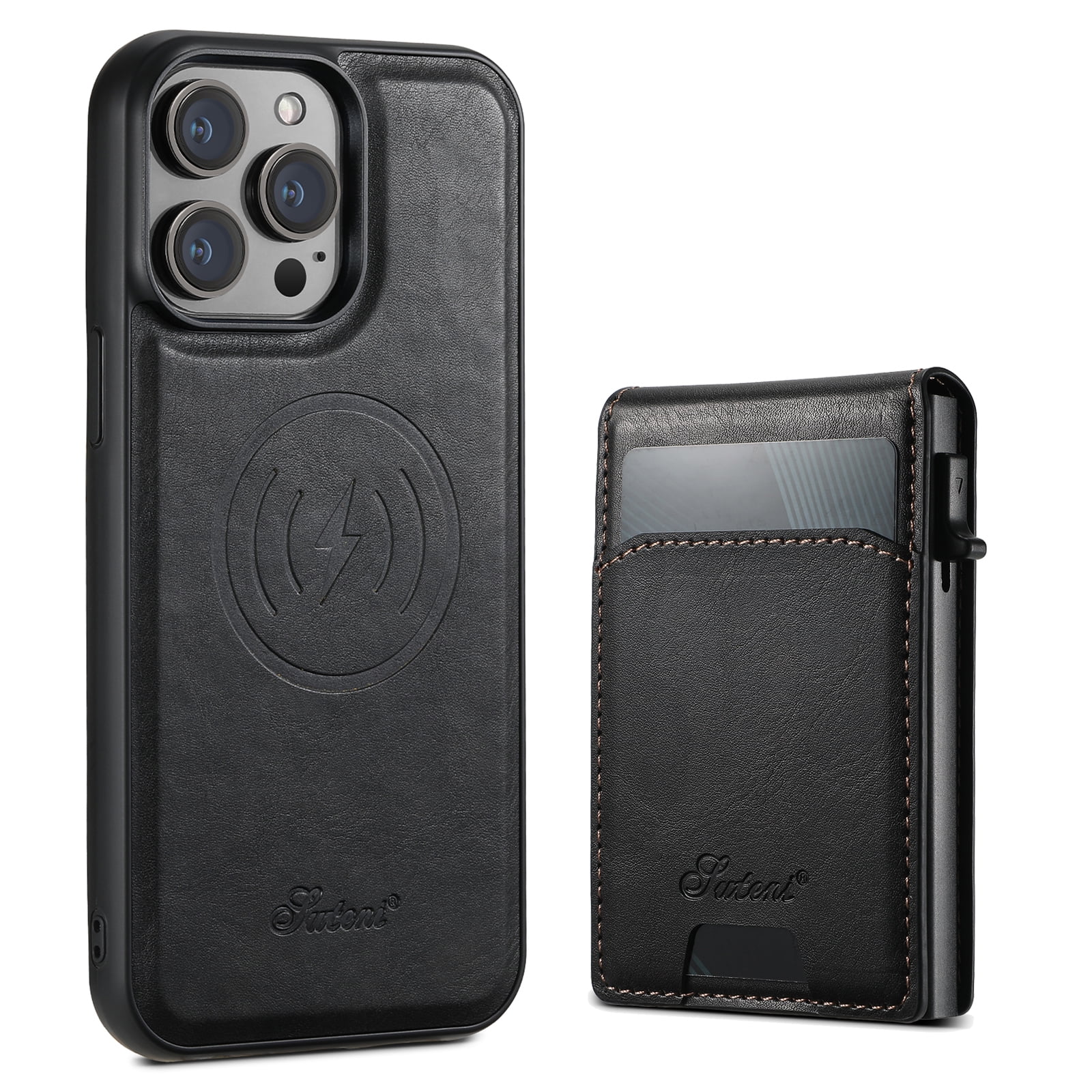 Wallet Case for iPhone 16 Pro Max Compatible with MagSafe for Men Women ...