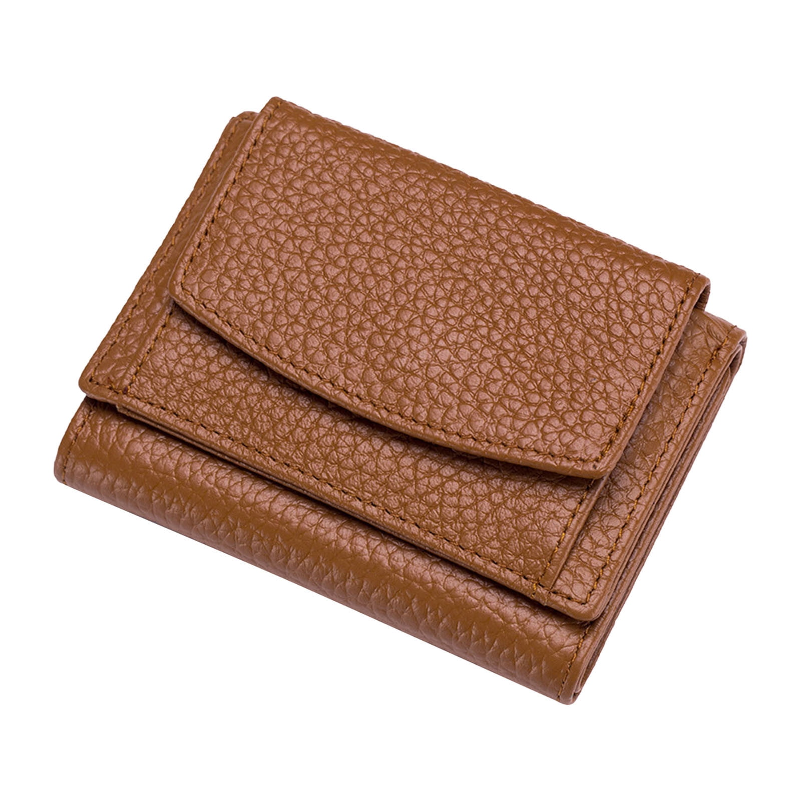 Wallet Mini Small Wallet Women'S Ultra-Thin Top Layer Cowhideon ...