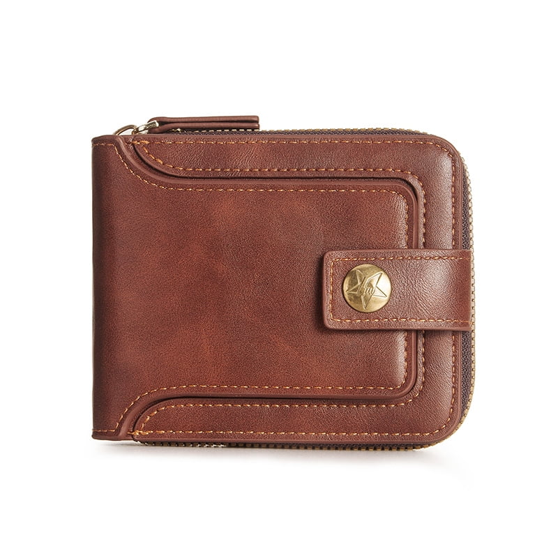 Wallet Short Horizontal Tri-Fold Small Wallet Printable Logo Men's ...