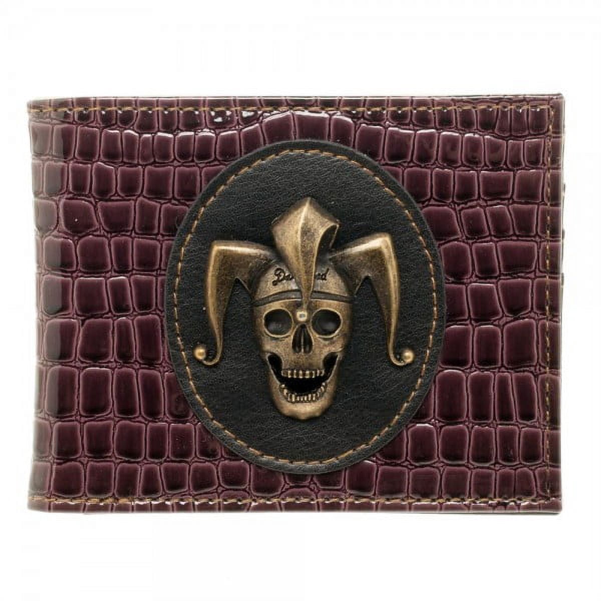 Wallet - Suicide Squad - Joker Badge Bi-Fold New Licensed - Walmart.com