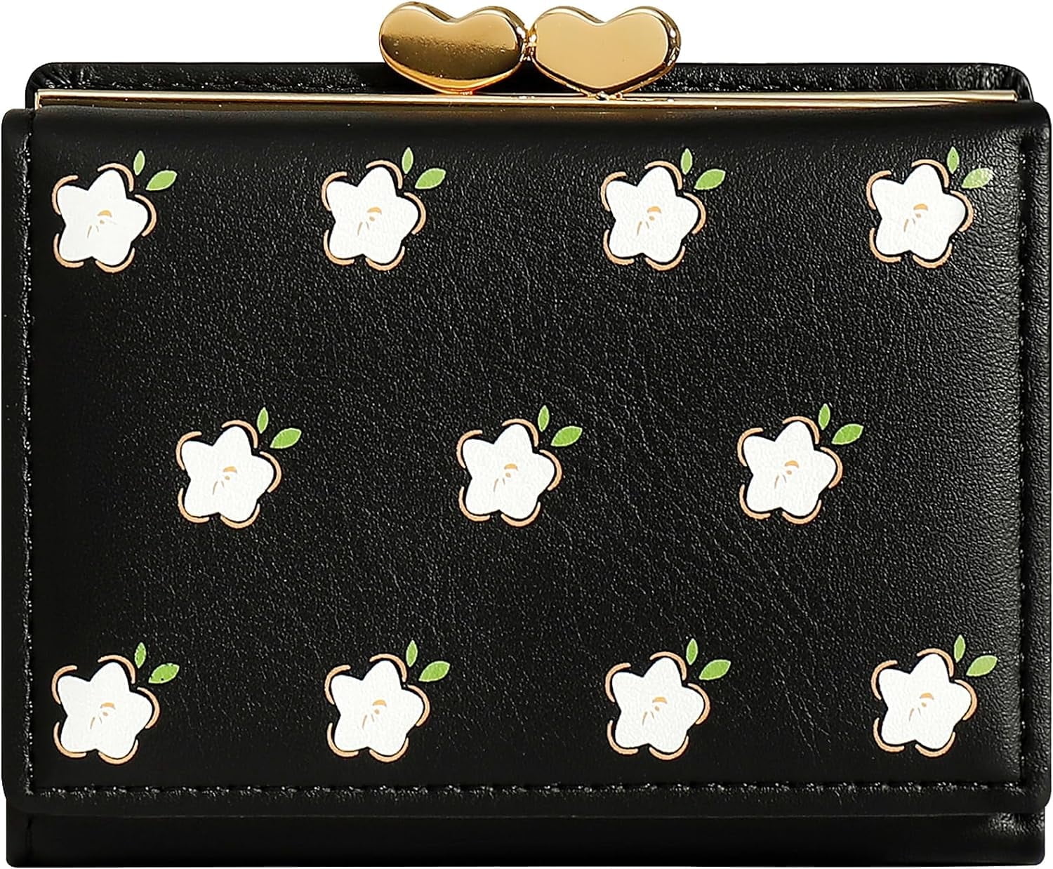 Wallet for Women, Flower Womens Wallet Card Holder, Small Trifold RFID ...