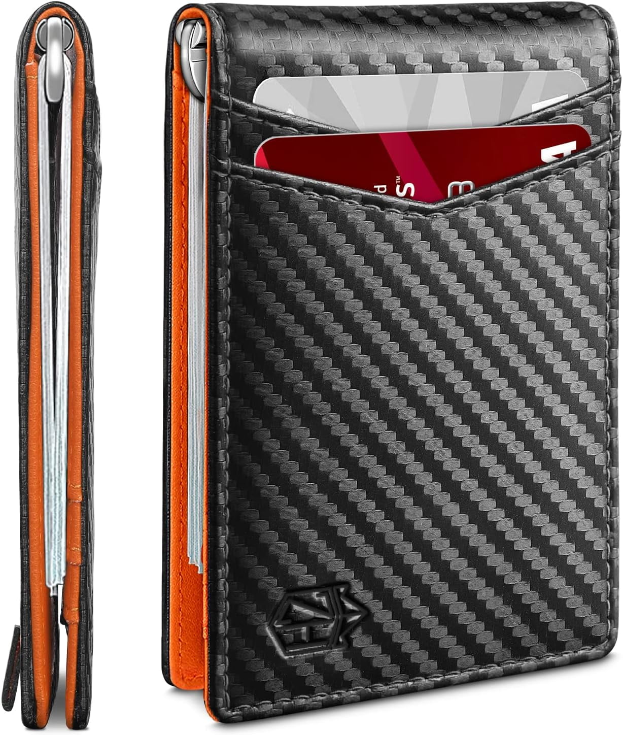 Wallet for Men-6 Slots ID Window-Mens Wallets-Slim Wallet Classic ...