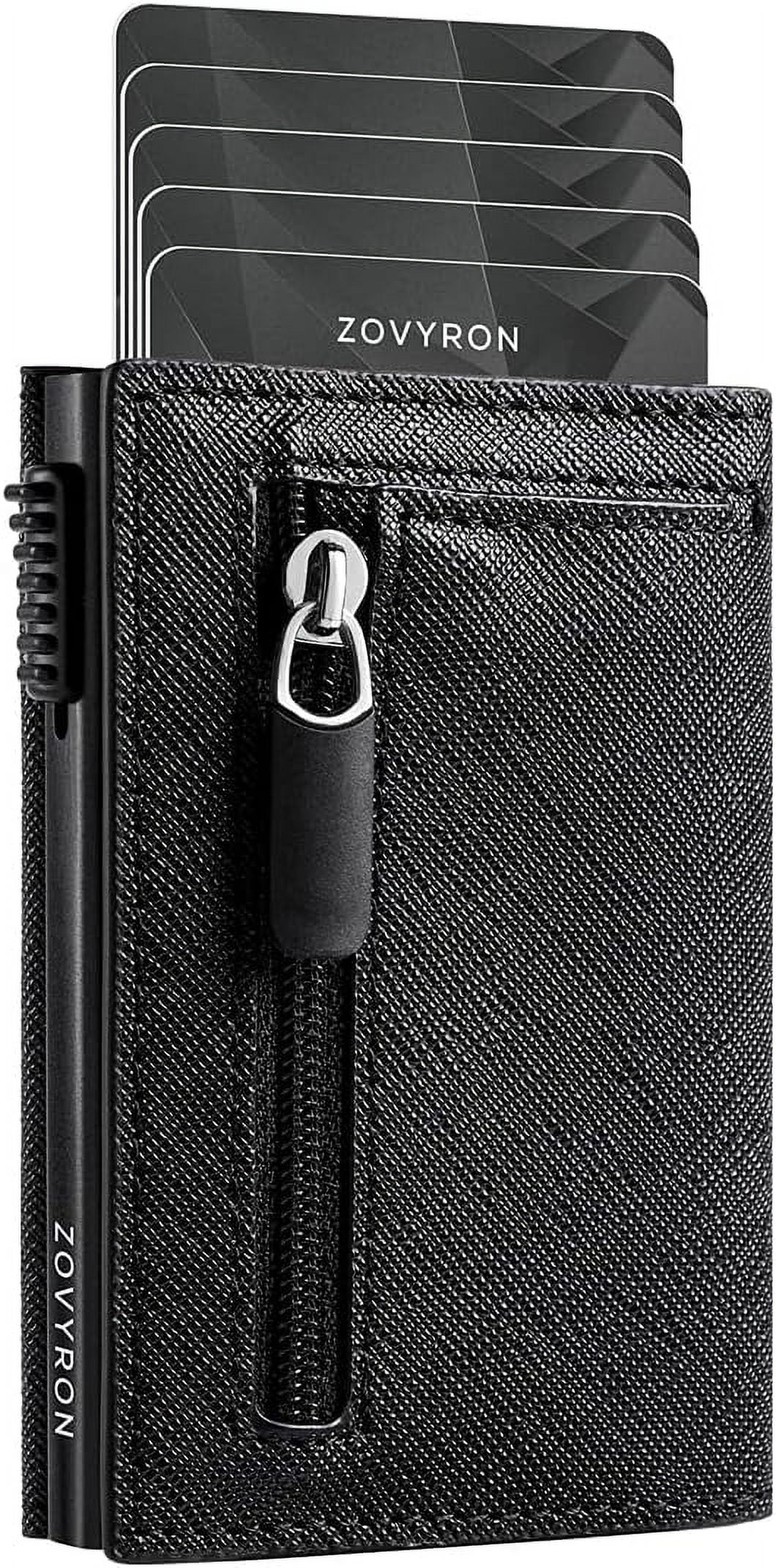 Wallet for Men Slim Smart Pop Up Wallet RFID Card Holder Wallet Mens ...