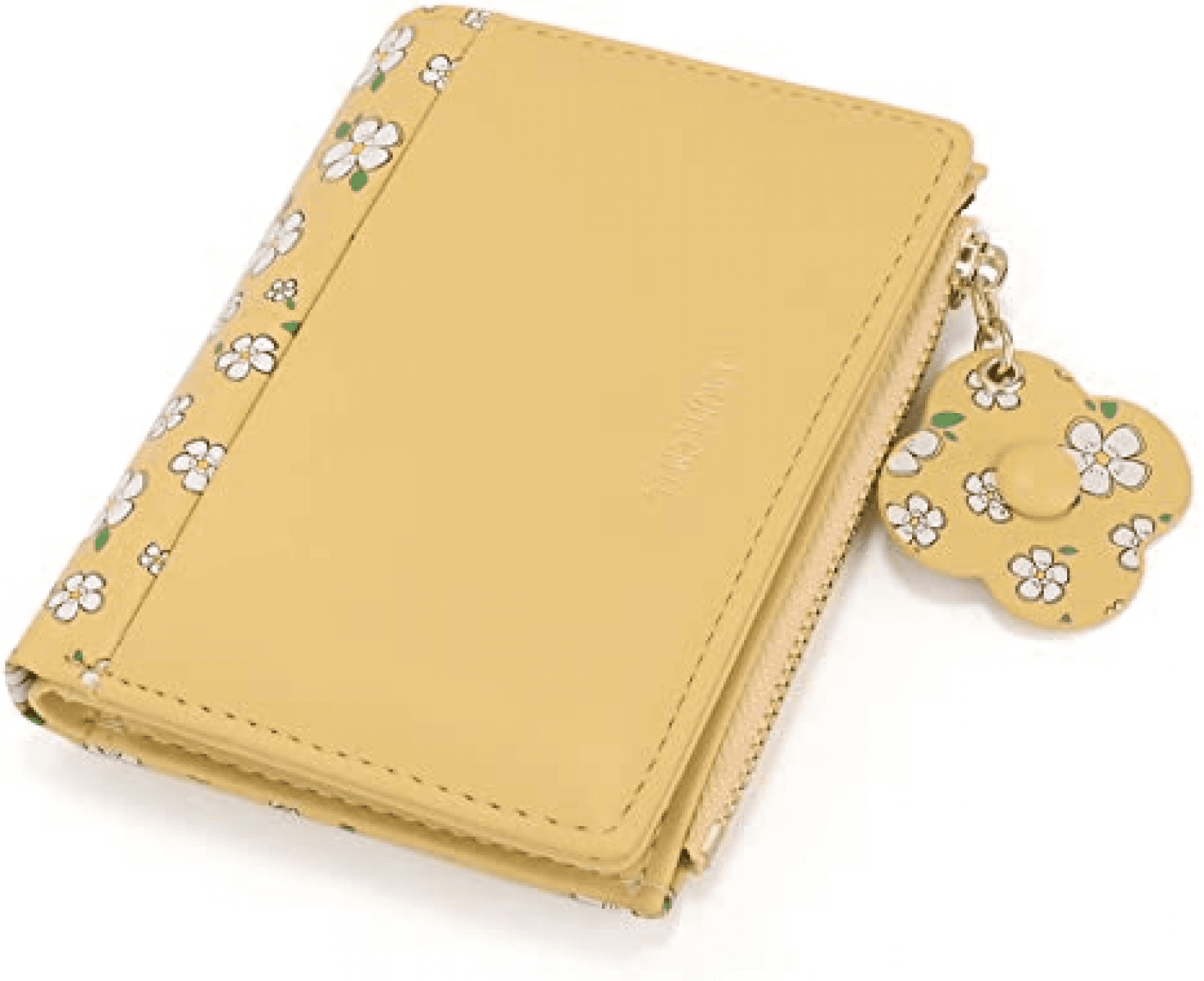 Wallet for Women Floral Small Vegan Leather Card Holder Organizer Girls ...