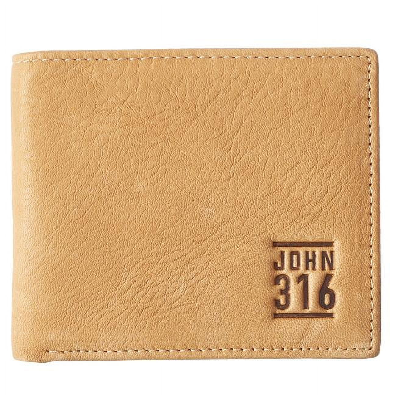 Wallet in Tin Leather John 3 (Other) - Walmart.com