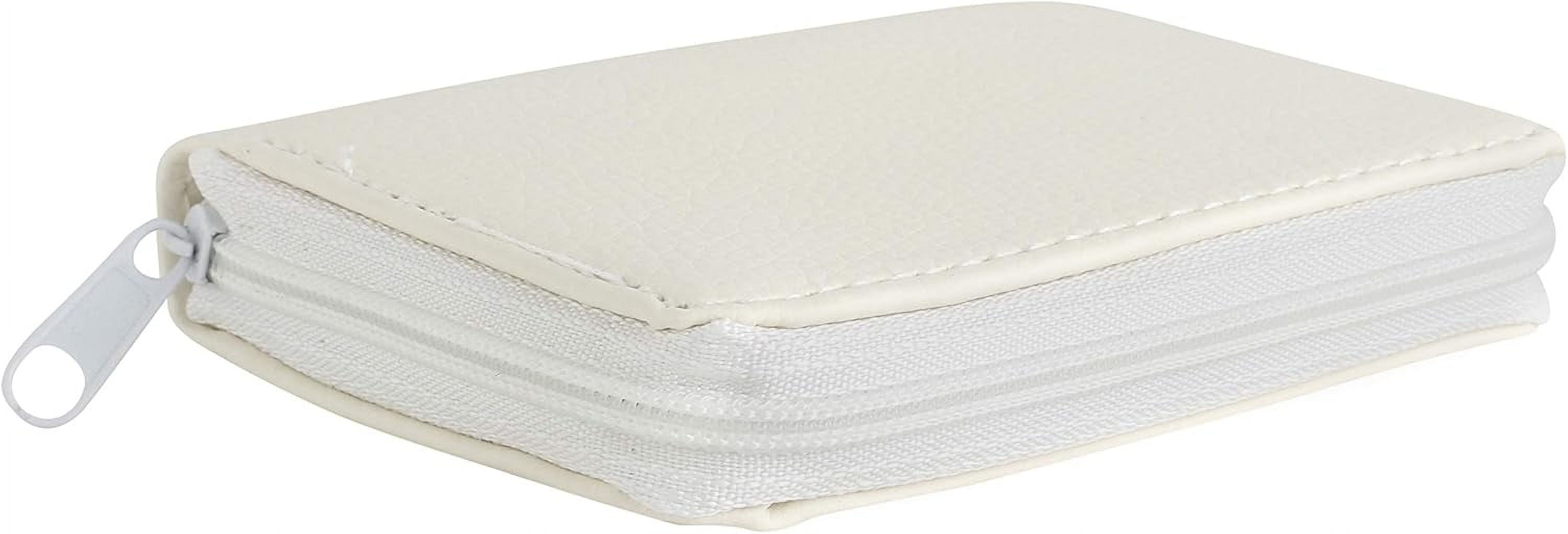 Wallet with Leather Look and Metal Coin Sorter Trusty Coin Pouch Pocket ...