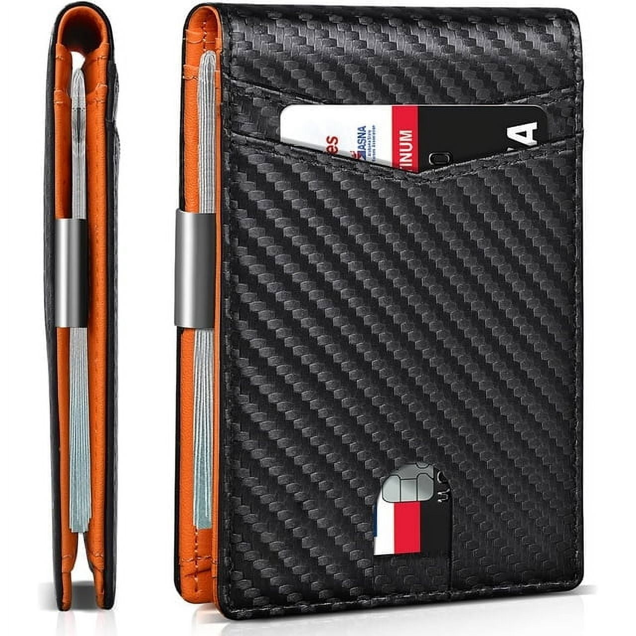 Wallets for Men, Slim Front Pocket Bifold Wallet, Your Pocket Won't be ...