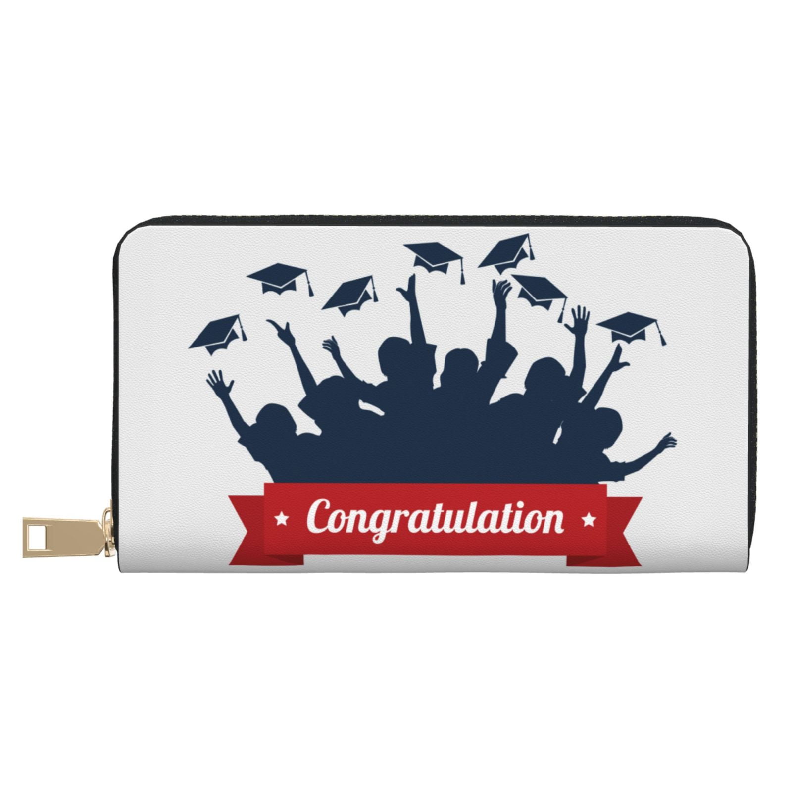 Wallets for Men With Money Clip, Congratulation Graduate Mens Wallet ...