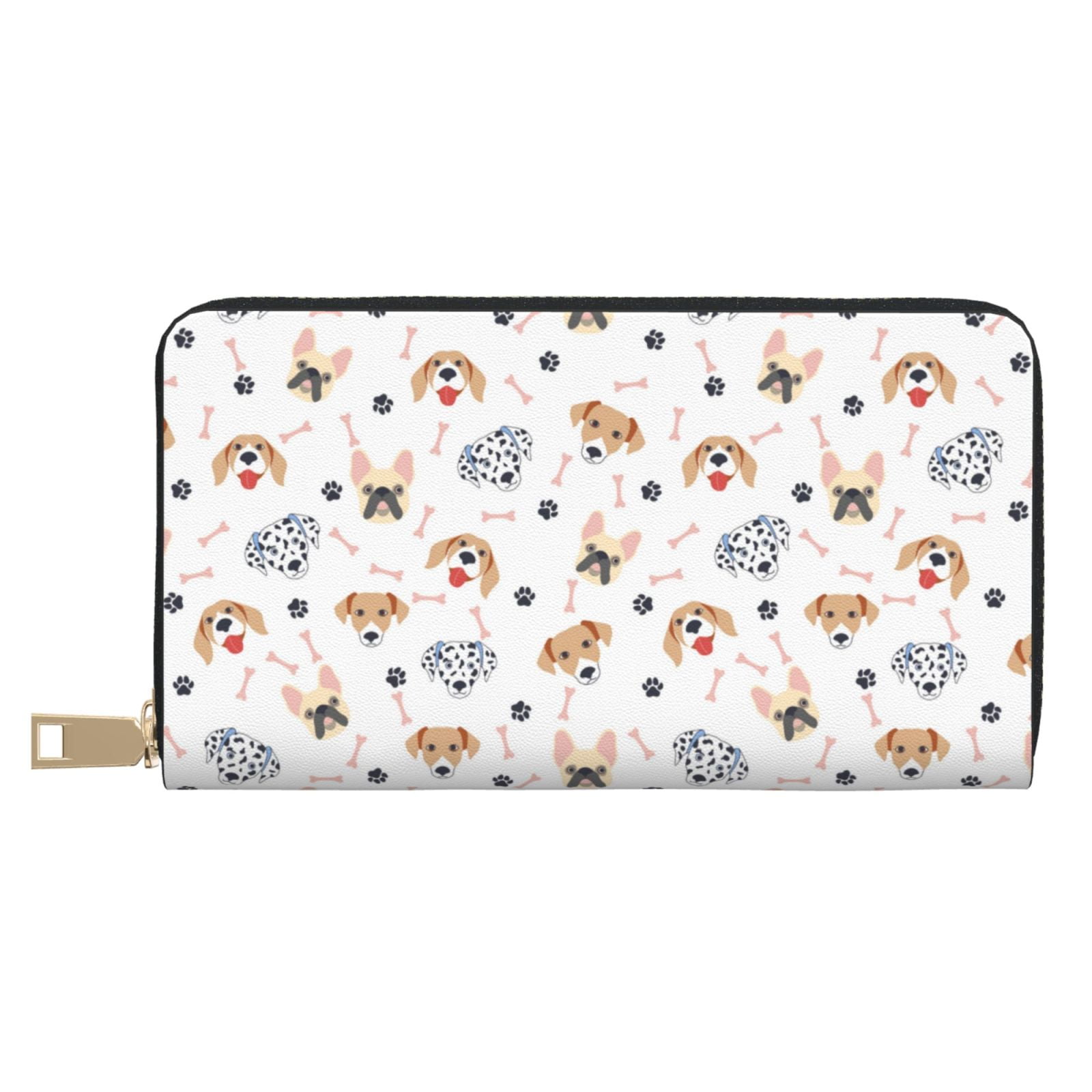 Wallets for Men With Money Clip, Cute Cartoon Dogs Mens Wallet With ...