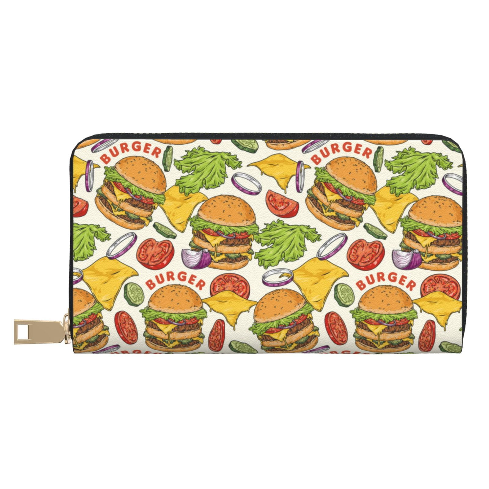 Wallets for Men With Money Clip, Cute Food Vegetable Cheese Mens Wallet ...