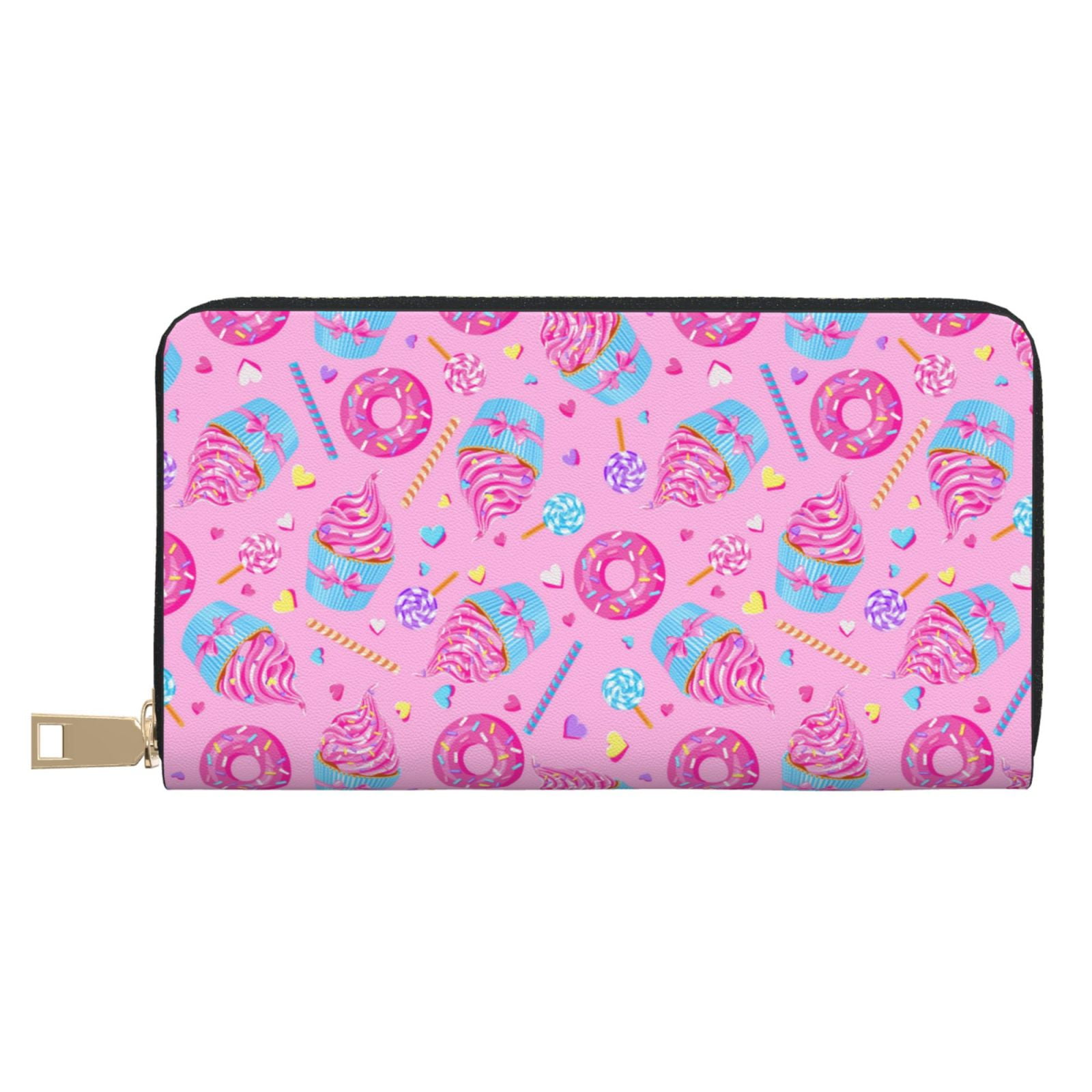 Wallets for Men With Money Clip, Donuts A Mens Wallet With Credit Card ...