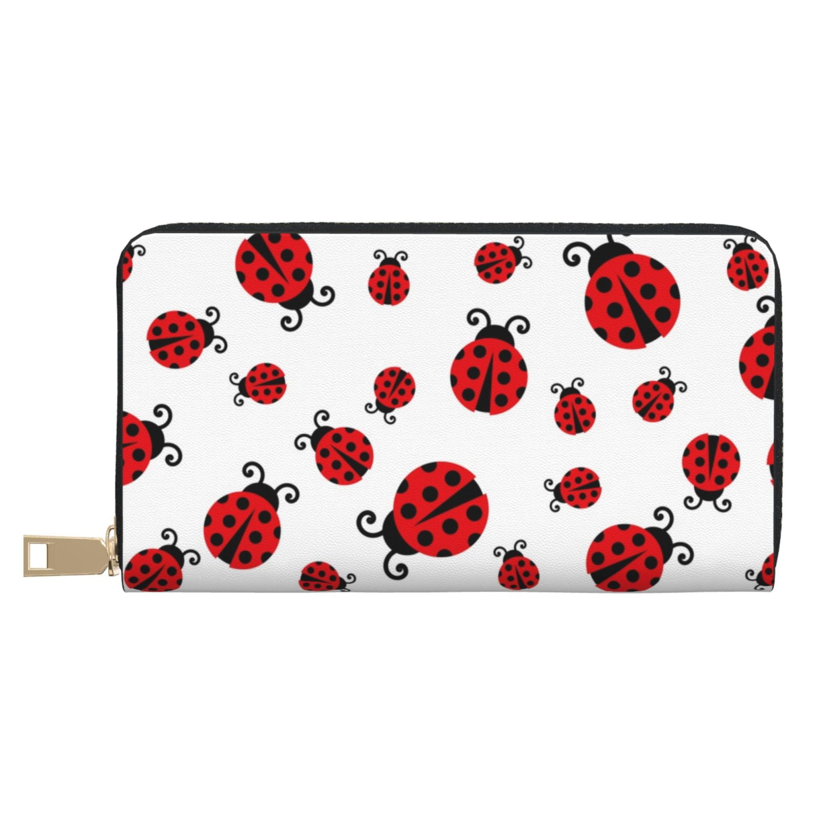 Wallets for Men With Money Clip, Fly Flying Ladybug Mens Wallet With ...