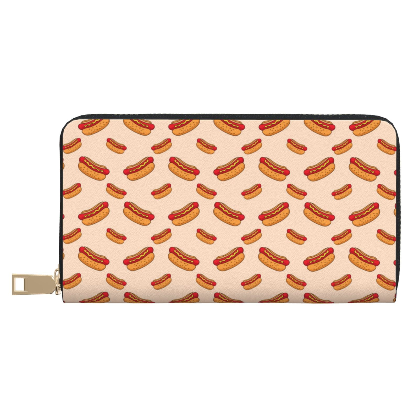 Wallets for Men With Money Clip, Hot Dog K Mens Wallet With Credit Card ...