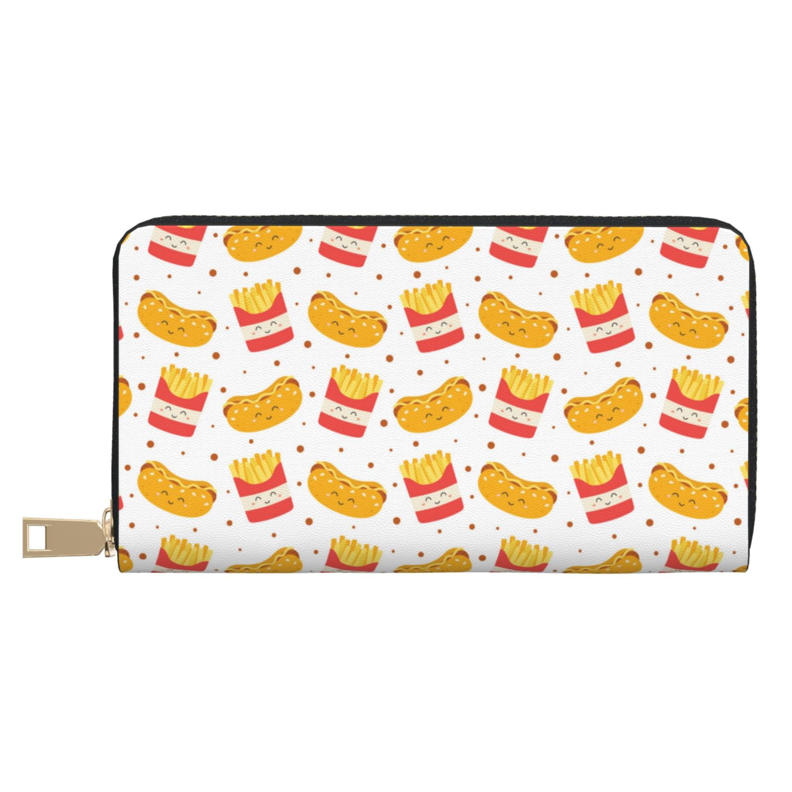 Wallets for Men With Money Clip, Hot Dog Mens Wallet With Credit Card ...