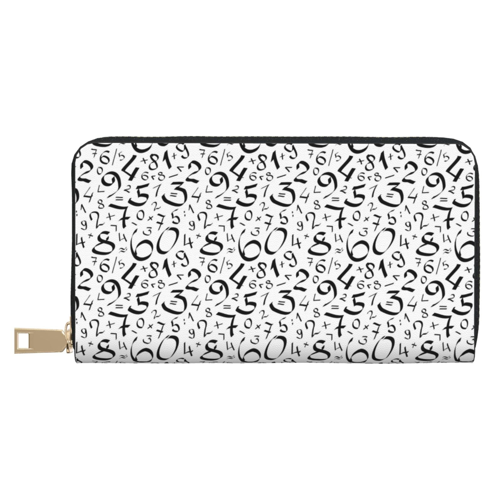 Wallets for Men With Money Clip, Math symbol Print Mens Wallet With ...