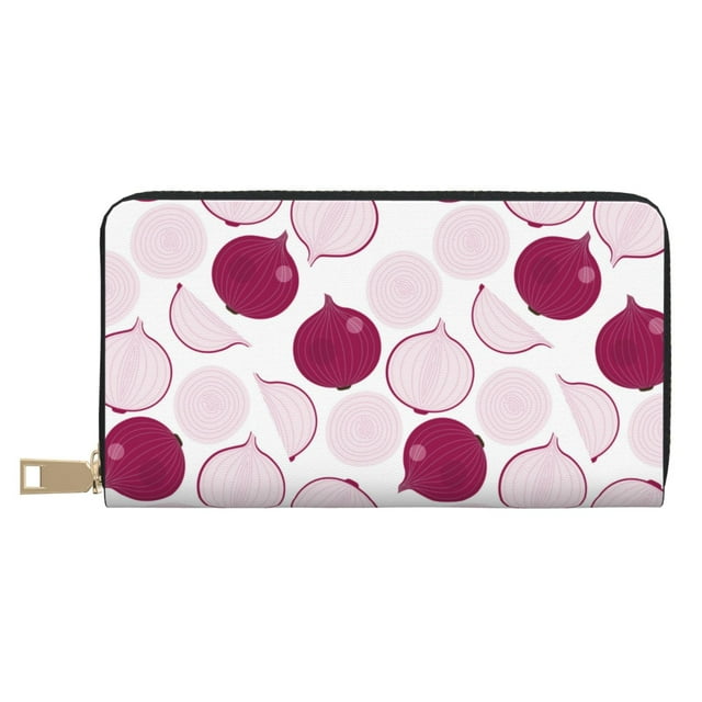 Wallets for Men With Money Clip, Onion purple Mens Wallet With Credit ...