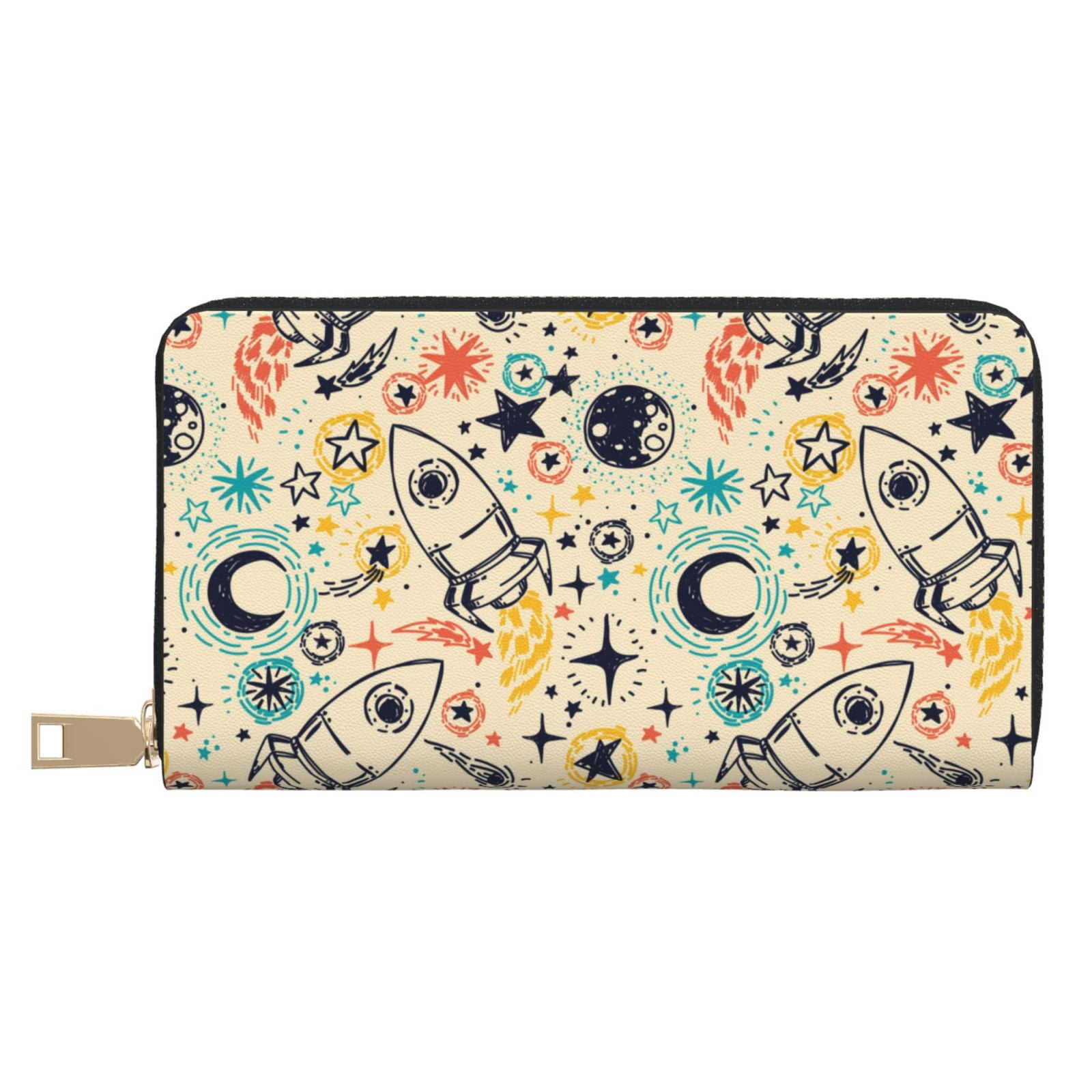 Wallets for Men With Money Clip, Rockets Mens Wallet With Credit Card ...