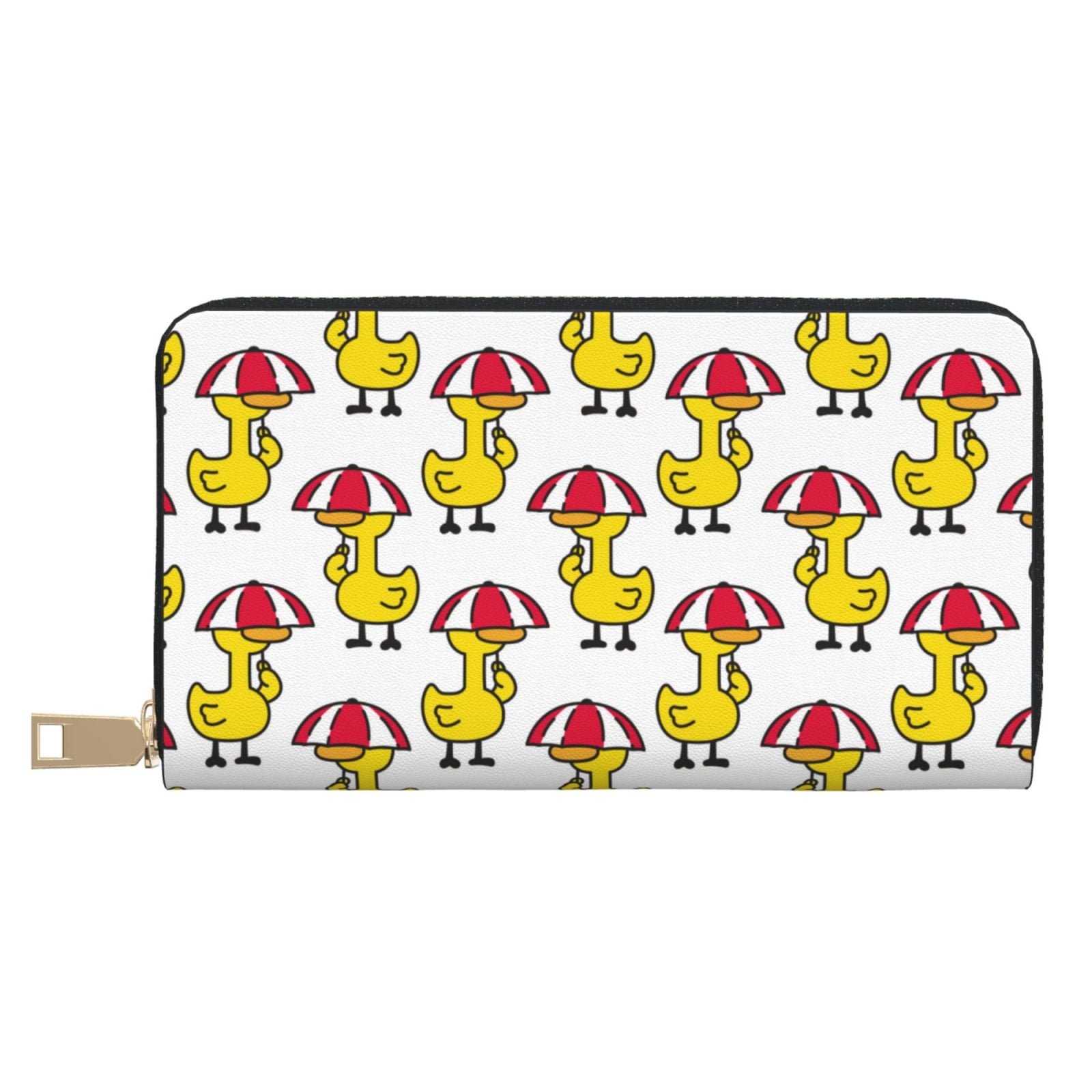 Wallets for Men With Money Clip, Rubber Duck Chicken Bird Mens Wallet ...