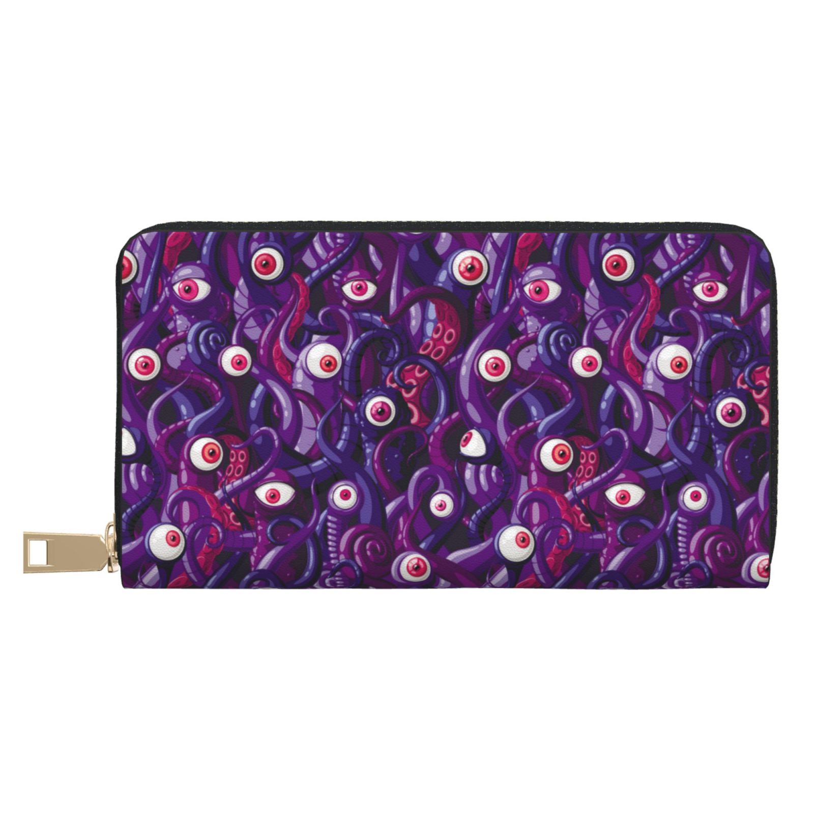 Wallets for Men With Money Clip, Space eye Pattern Mens Wallet With ...