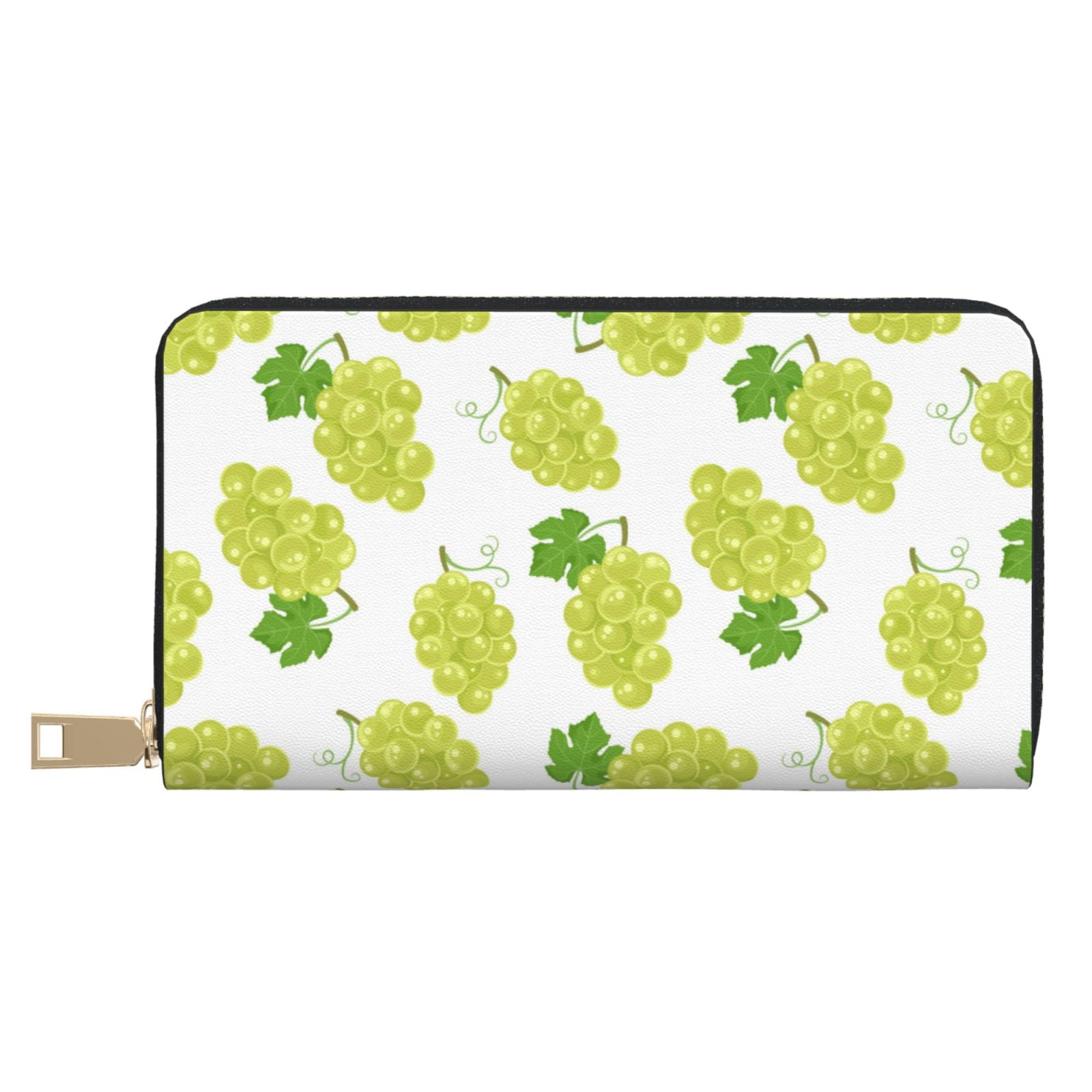 Wallets for Men With Money Clip, green Grape B Mens Wallet With Credit ...